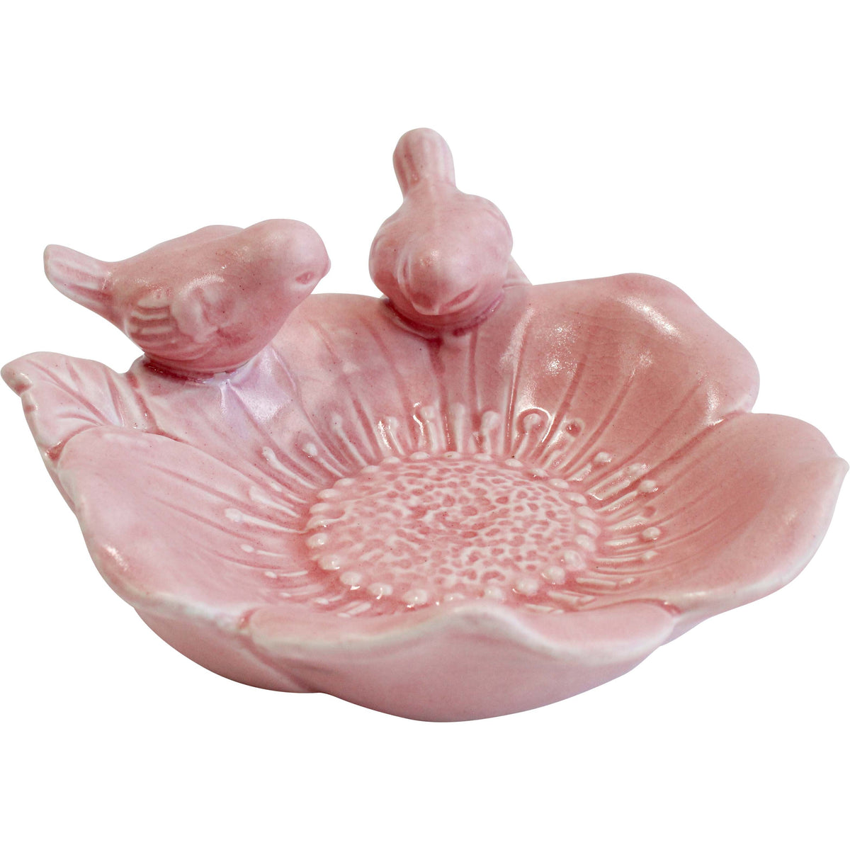 Ceramic Flower Plate - Pink | Country Style Ceramics at maisie & clare