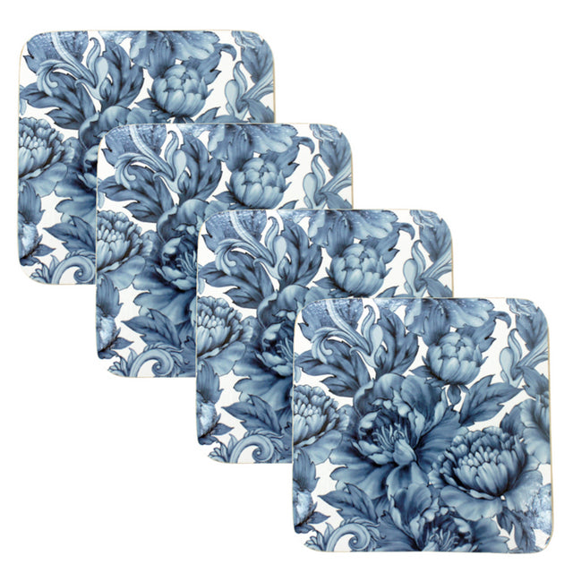 Coasters - Blue Floral - Set of 4 | Country Style Homewares | maisie ...