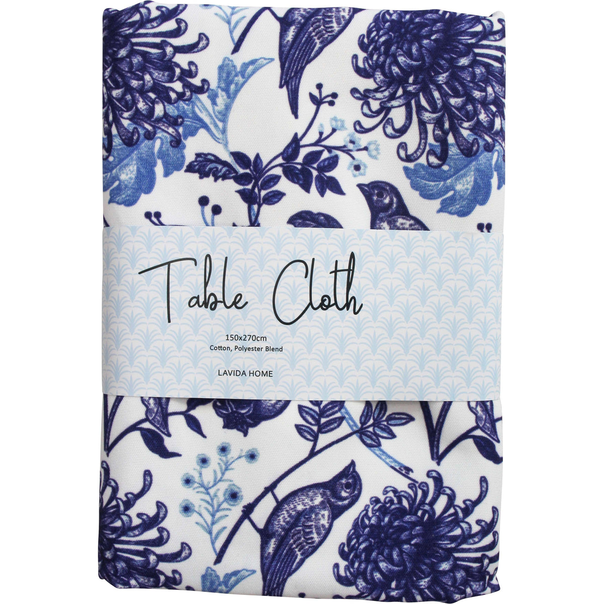Hamptons Tablecloth - Blue & White | Table Linen | maisie & clare