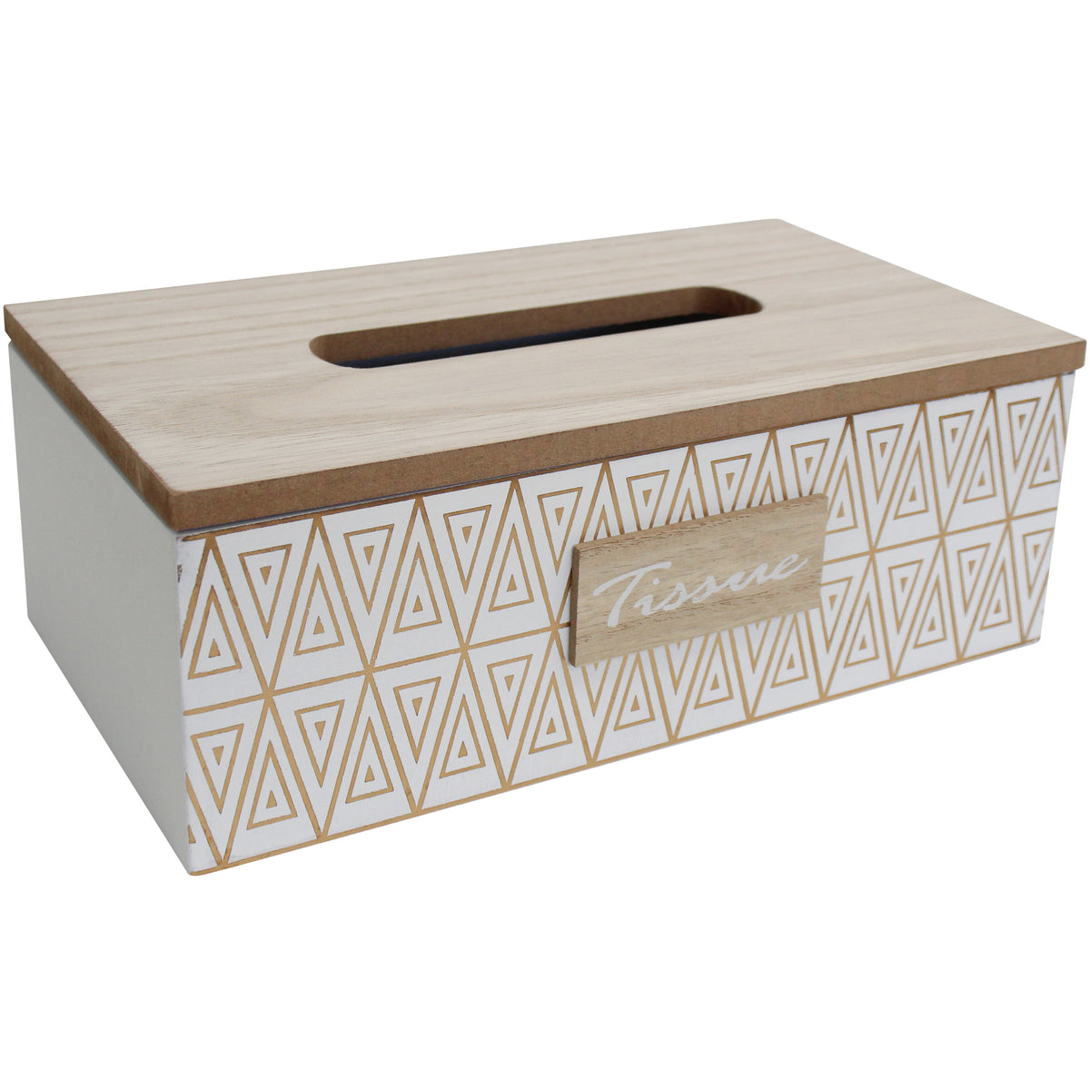 Wooden Tissue Box - Inca | Coastal Style Home Decor | maisie & clare